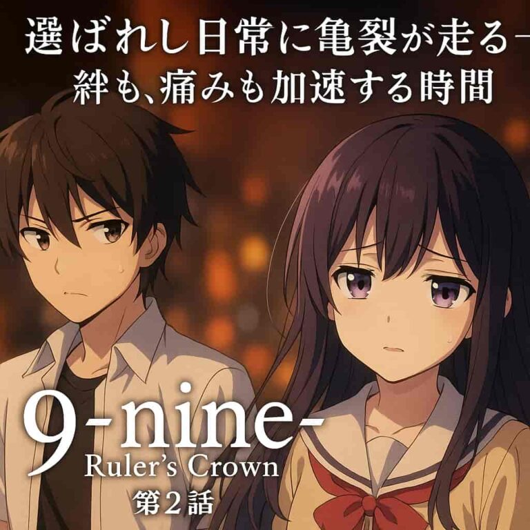 9-nine- Ruler’s Crown 第2話 感想｜選ばれし日常に亀裂が走る――絆も、痛みも加速する時間 - アニメ ブログ